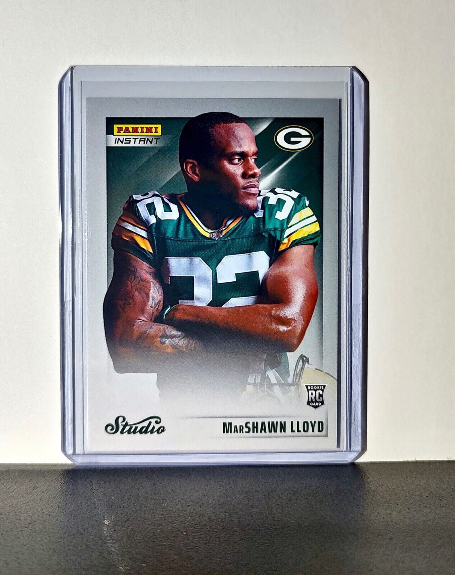 MarShawn Lloyd 2024 Panini NFL Studio Rookies #22 Card Green Bay ...