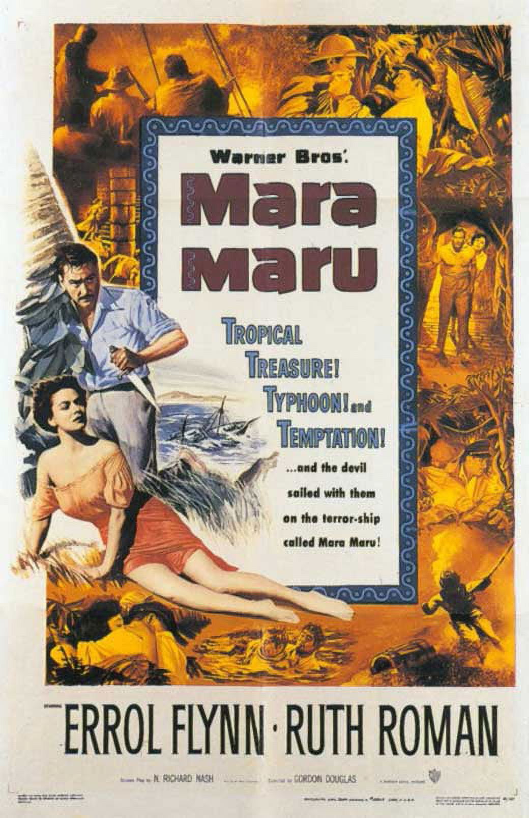 Mara Maru - movie POSTER (Style A) (11" x 17") (1952) - Walmart.com