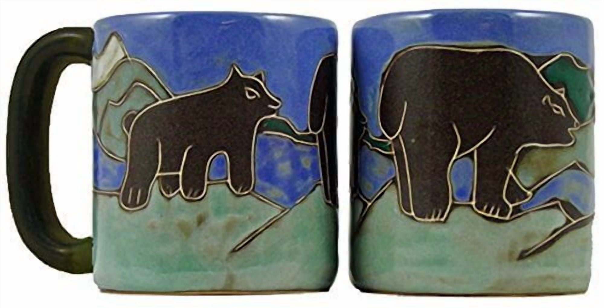 Mara Stoneware Mug - Bears- 16 oz C101 - Walmart.com