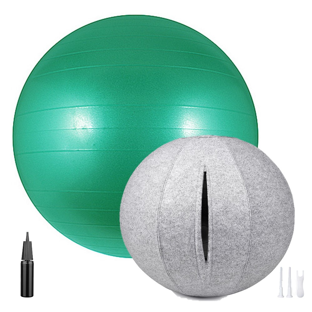 CAP Fitness Stability Ball, 65cm, Teal - Walmart.com