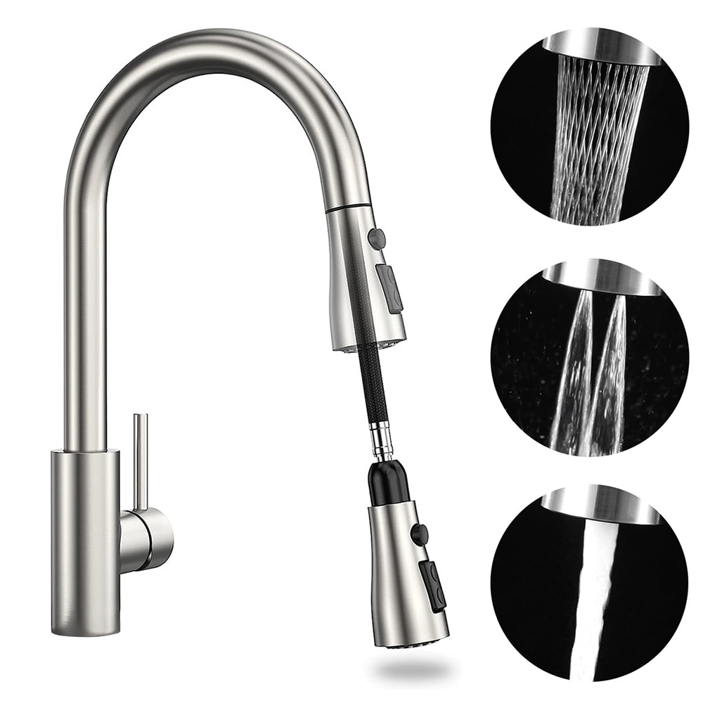 Single Handle Bar / Prep Faucet in Stainless 1903-SS-DST - Walmart.com