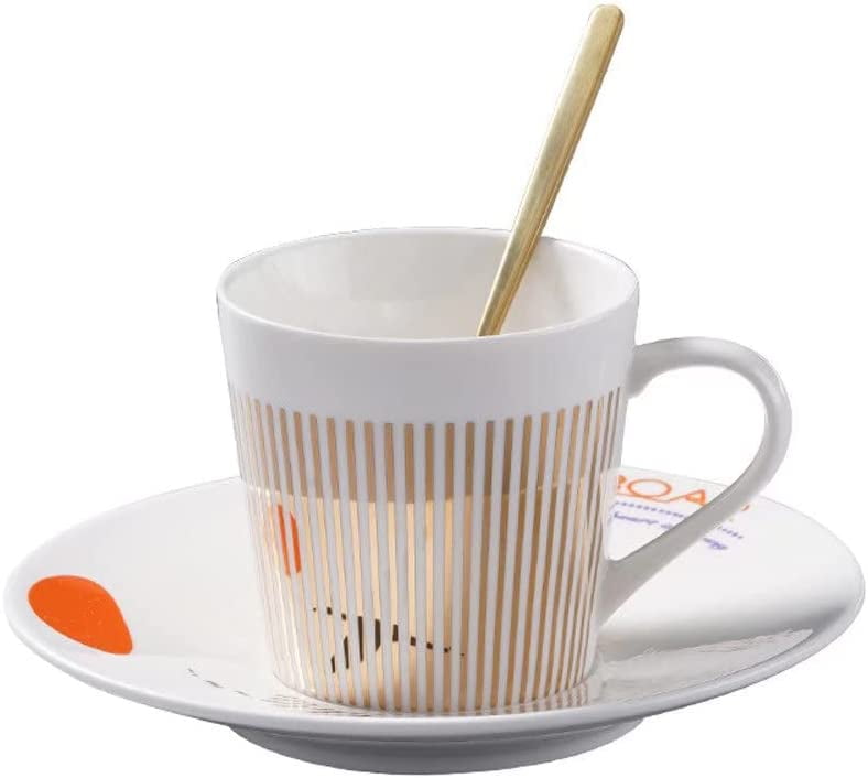 Marabou Mirror Cup and Saucer Creative Luxury Art Mirage Inverted Image ...