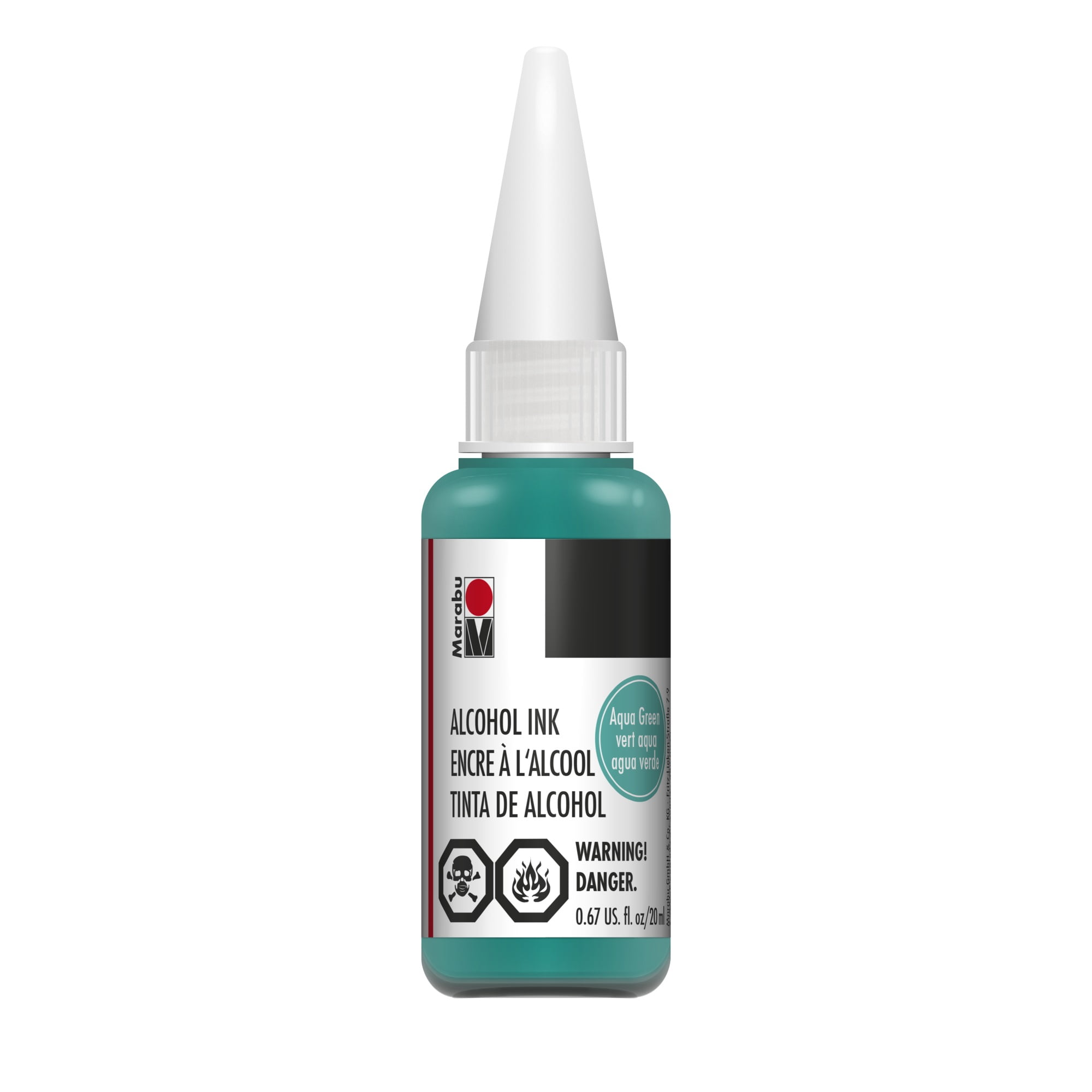 Marabu Alcohol Ink - Aqua Green 20ml - Walmart.com