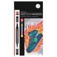 Marabu Graphix Sketch Marker Set, 6-Colors, Heat - Walmart.com