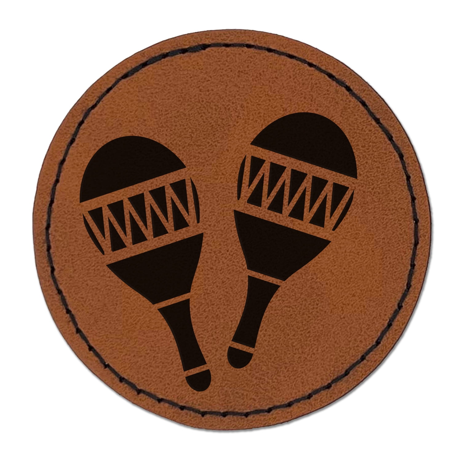 Maracas Rumba Shaker Mardi Gras Latin Caribbean Musical Instrument 2.5 ...