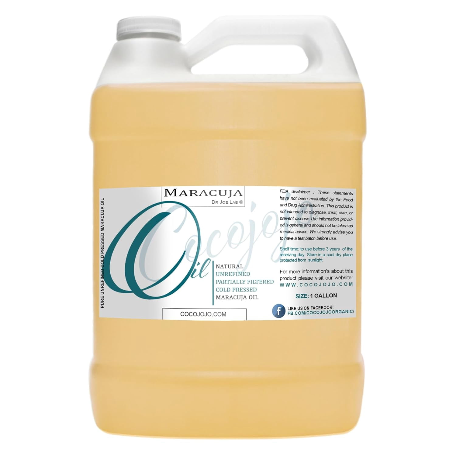 Maracuja Oil - Pure, Partially Filtered, Cold Pressed, Non GMO, Passion ...