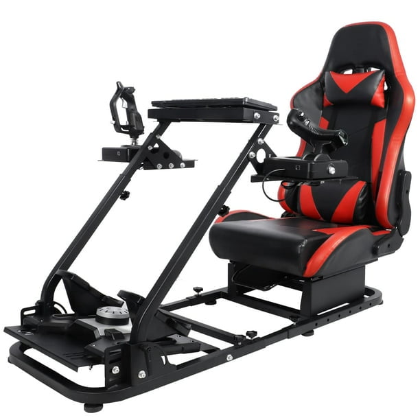 Marada Flight Racing Sim Cockpit with Game Seat Foldable Fit for HOTAS ...
