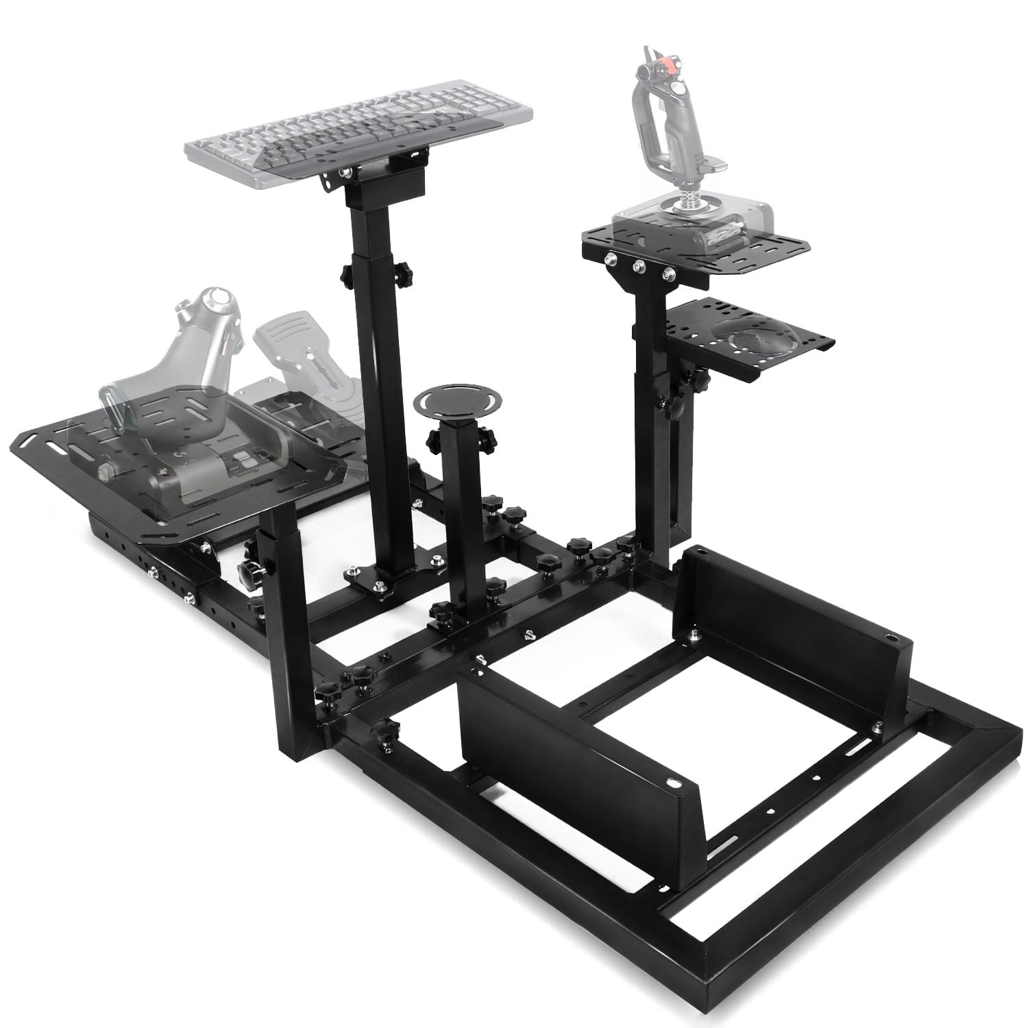 Marada Racing Simulation Cockpit with Game Controls, Shifter, Pedals ...