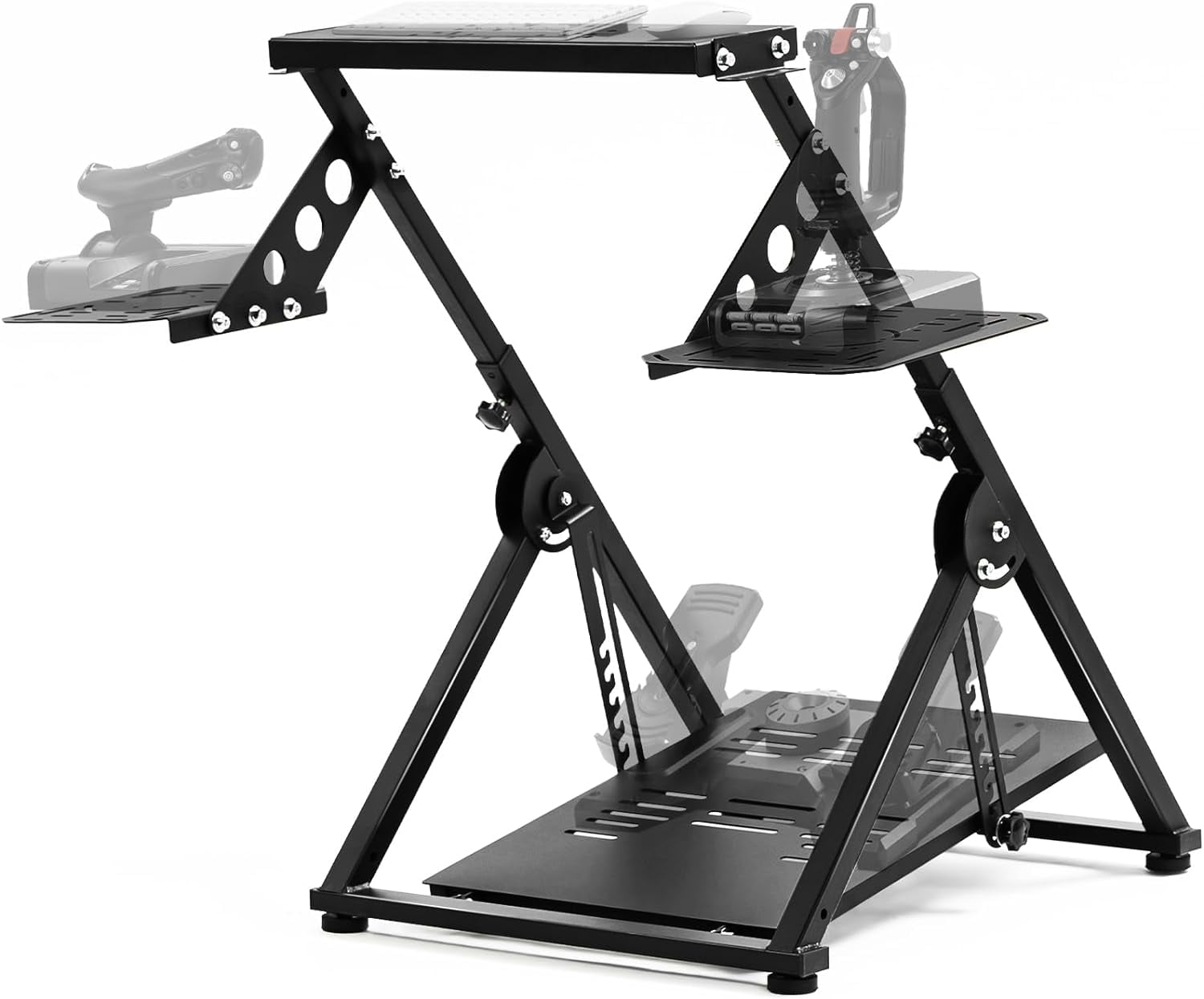 Marada Flight Racing Wheel Stand Foldable Simulator Cockpit Compatible ...