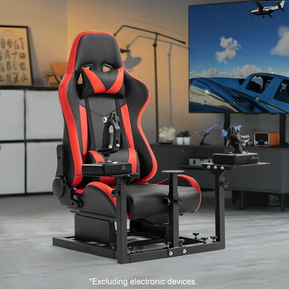 Marada Racing Seat Sim Stand Rig - Flight Simulator Cockpit with Game ...