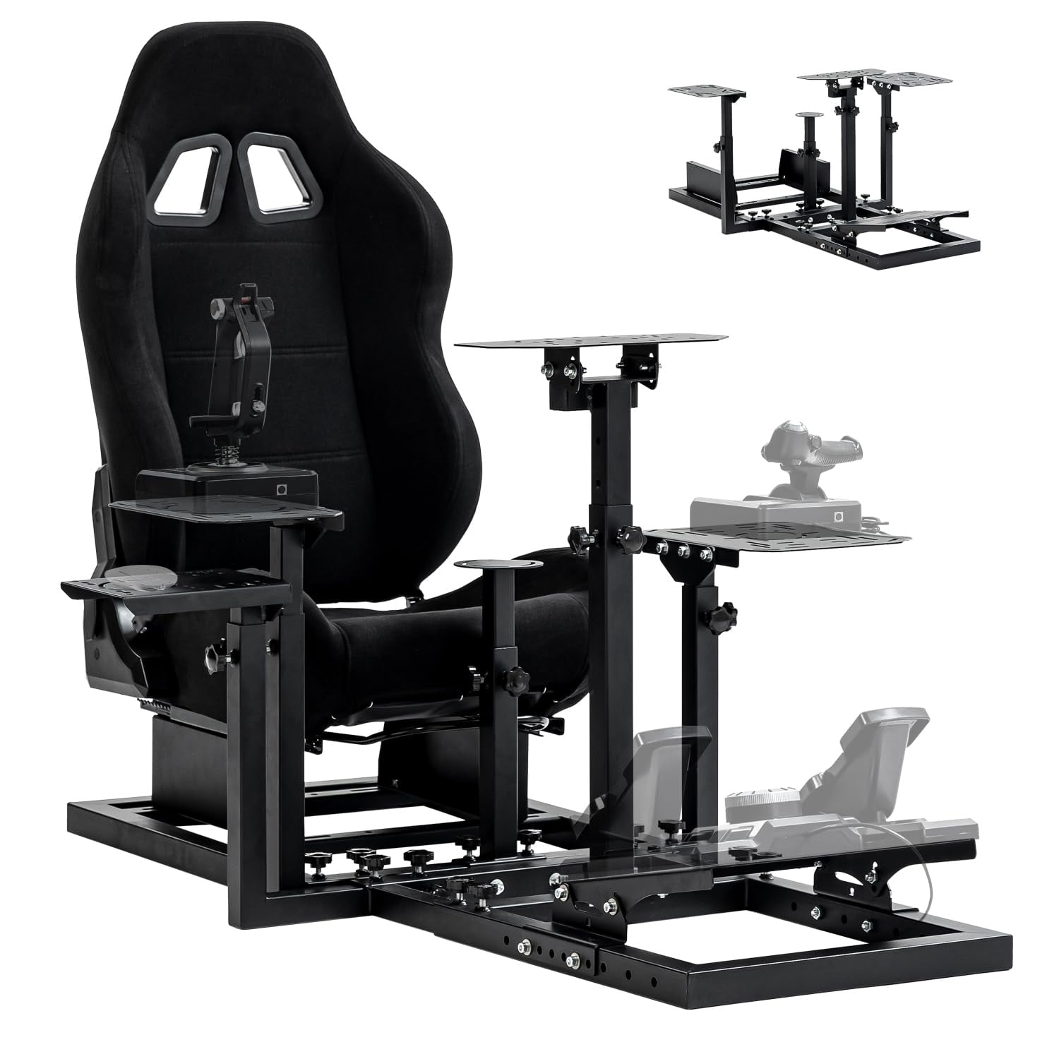 Marada Racing Simulator Cockpit with Game Seat for PC, Fit for ...