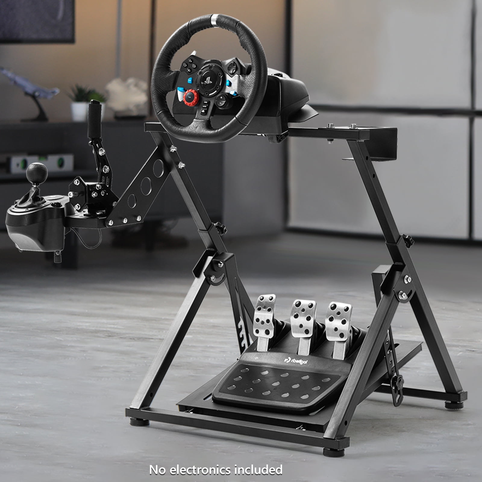 Marada Foldable Racing Wheel Stand Fit Logitech G25/G27/G29/G923 ...