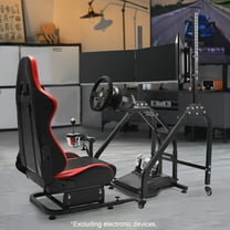 Marada 3060 Aluminum Racing Simulator Cockpit With TV Mount, Fits ...