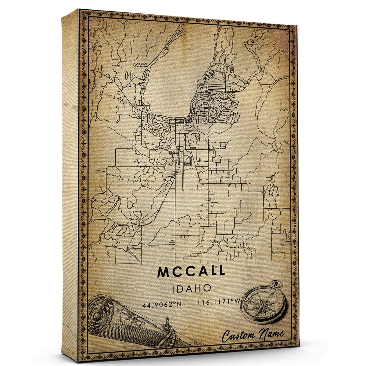 Marana Map Poster, Arizona Map Art Poster, Canvas, Marana Map City ...