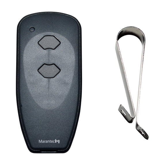 Marantec M3-2312 Battery Operated 2-Button Garage Door Opener Remote ...