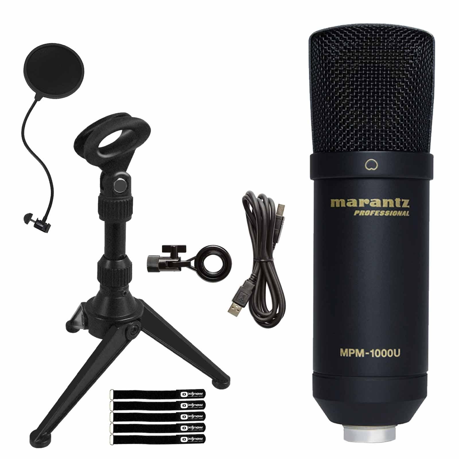 Marantz Professional MPM-1000U USB Condenser Podcasting Microphone with ...
