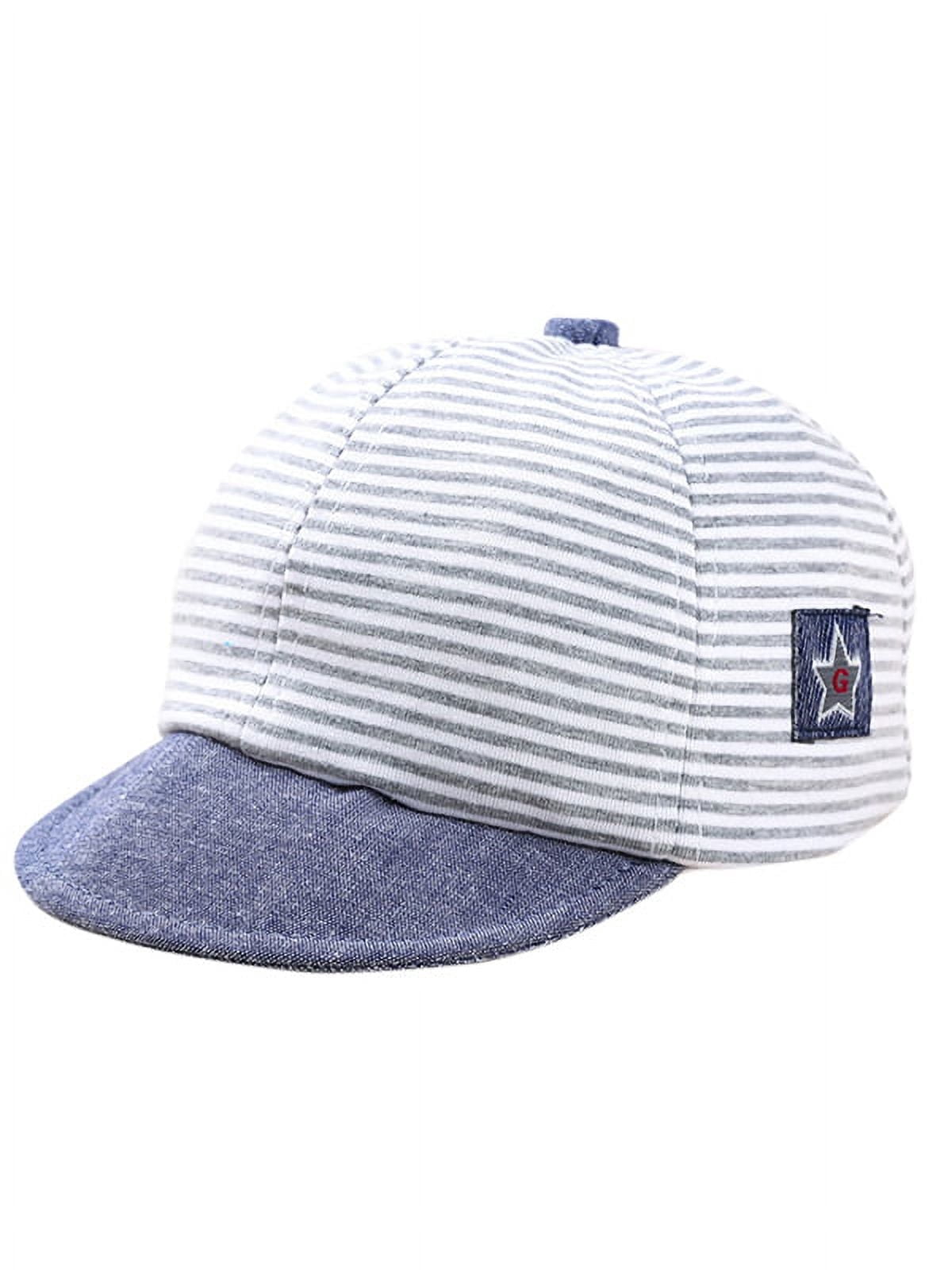 Maraso Infant Baby Boy Girl Striped Baseball Cap Sunhat - Walmart.com