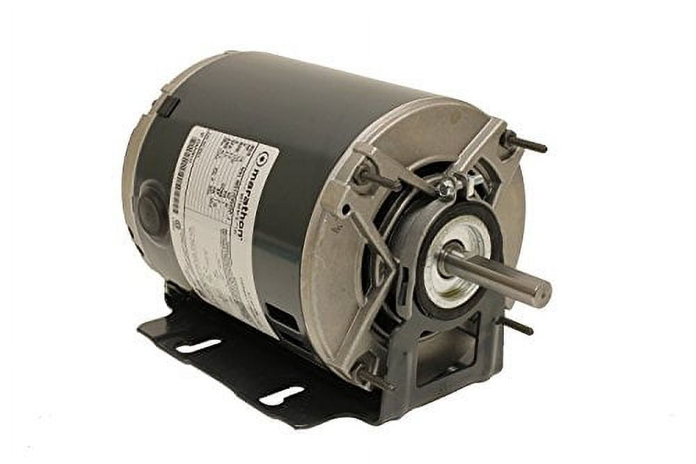 Marathon 48S17D2055 Belt Drive Motor, 1 Split Phase, Open Drip Proof ...