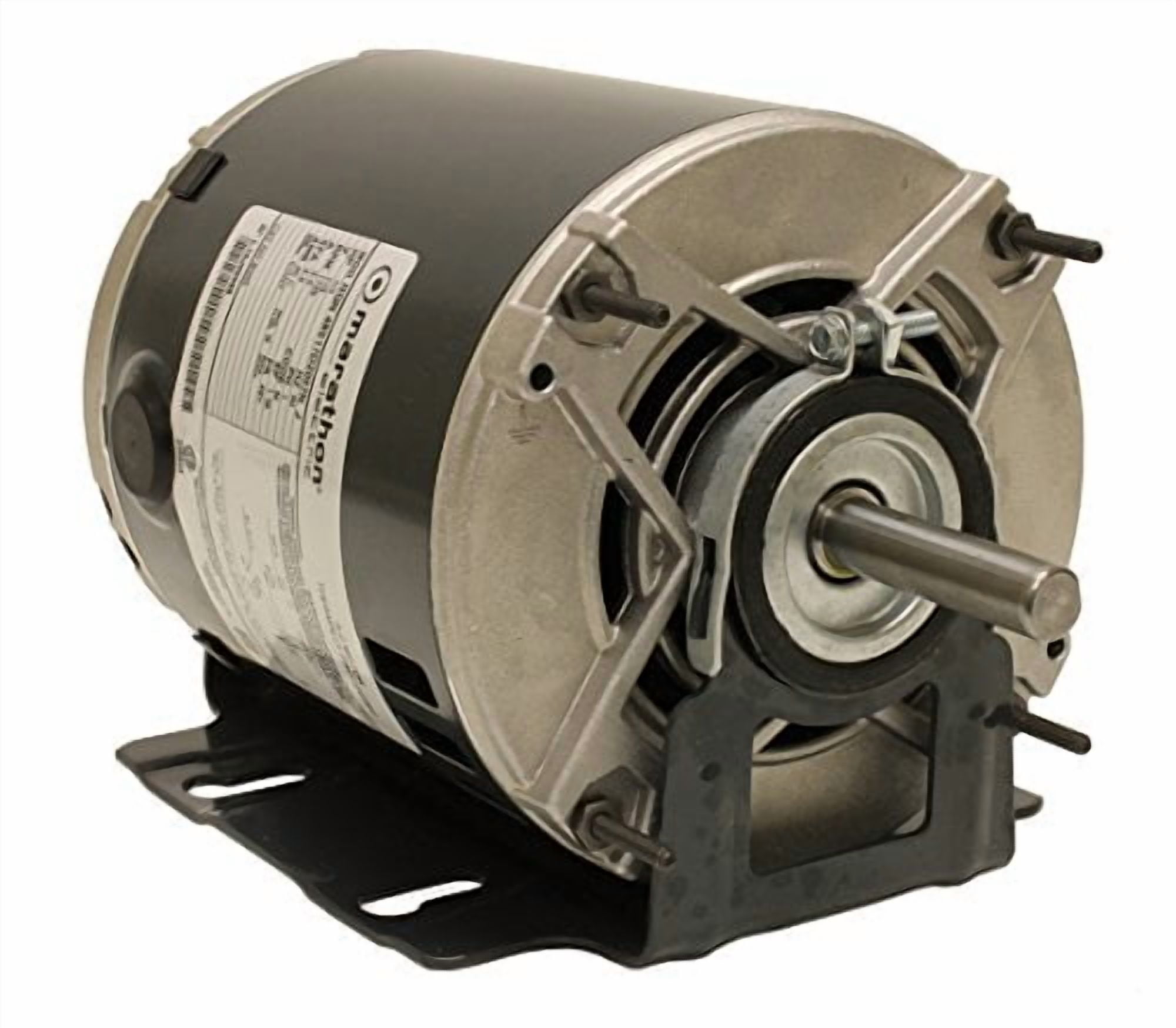 Marathon 48S17D2057 Belt Drive Motor, 1 Split Phase, Open Drip Proof ...