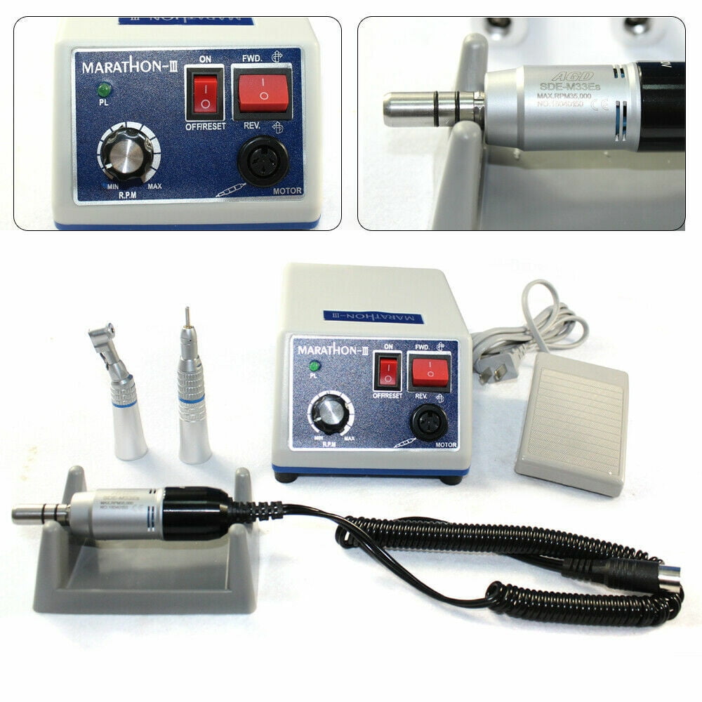 Marathon Dental Lab Micromotor Drill Polisher Machine N3 35K RPM ...