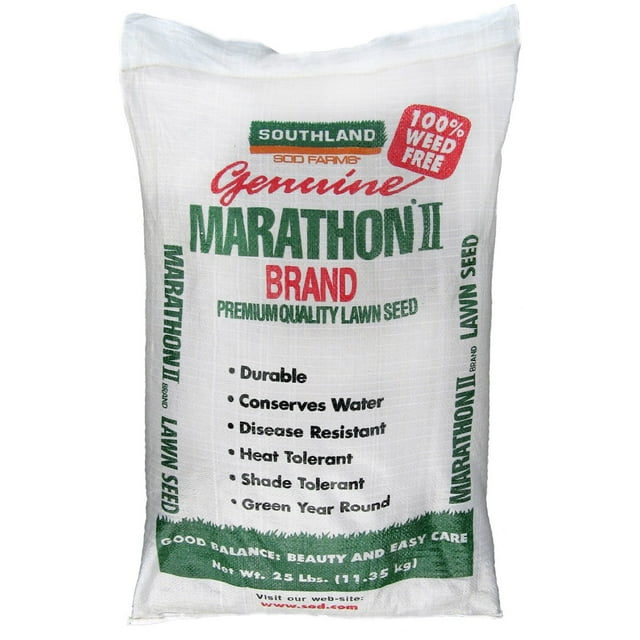 Marathon II Improved Tall Fescue Grass Seed Bag, 25 lb - GROW - Walmart.com