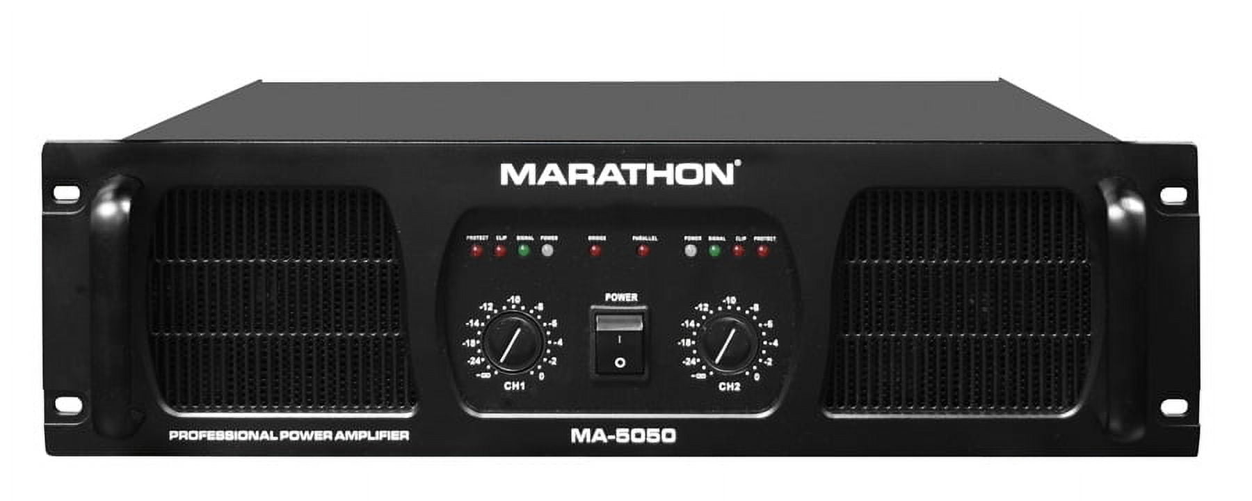 Marathon MA-5050 Audio Mixer Vehicle Audio Amplifier, 77 lbs - Walmart.com