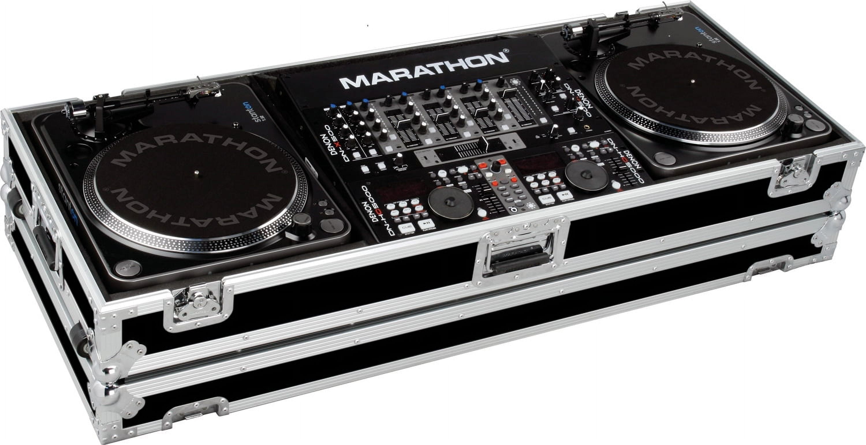 Marathon MA-DJ19WB Ma-dj19w Battle Holds 2 Turntables In Battle Style ...