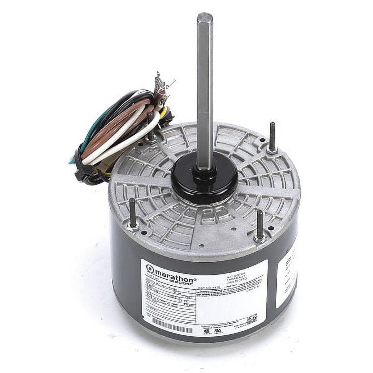 Marathon Motors Condenser Fan Motor,1/4 HP,1625 rpm,60Hz 048A17O169 ...