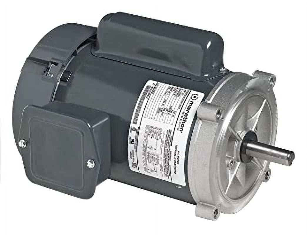 Marathon Motors MC1336 Motors Totally Enclosed C-face Jet Pump, 1/3 HP ...