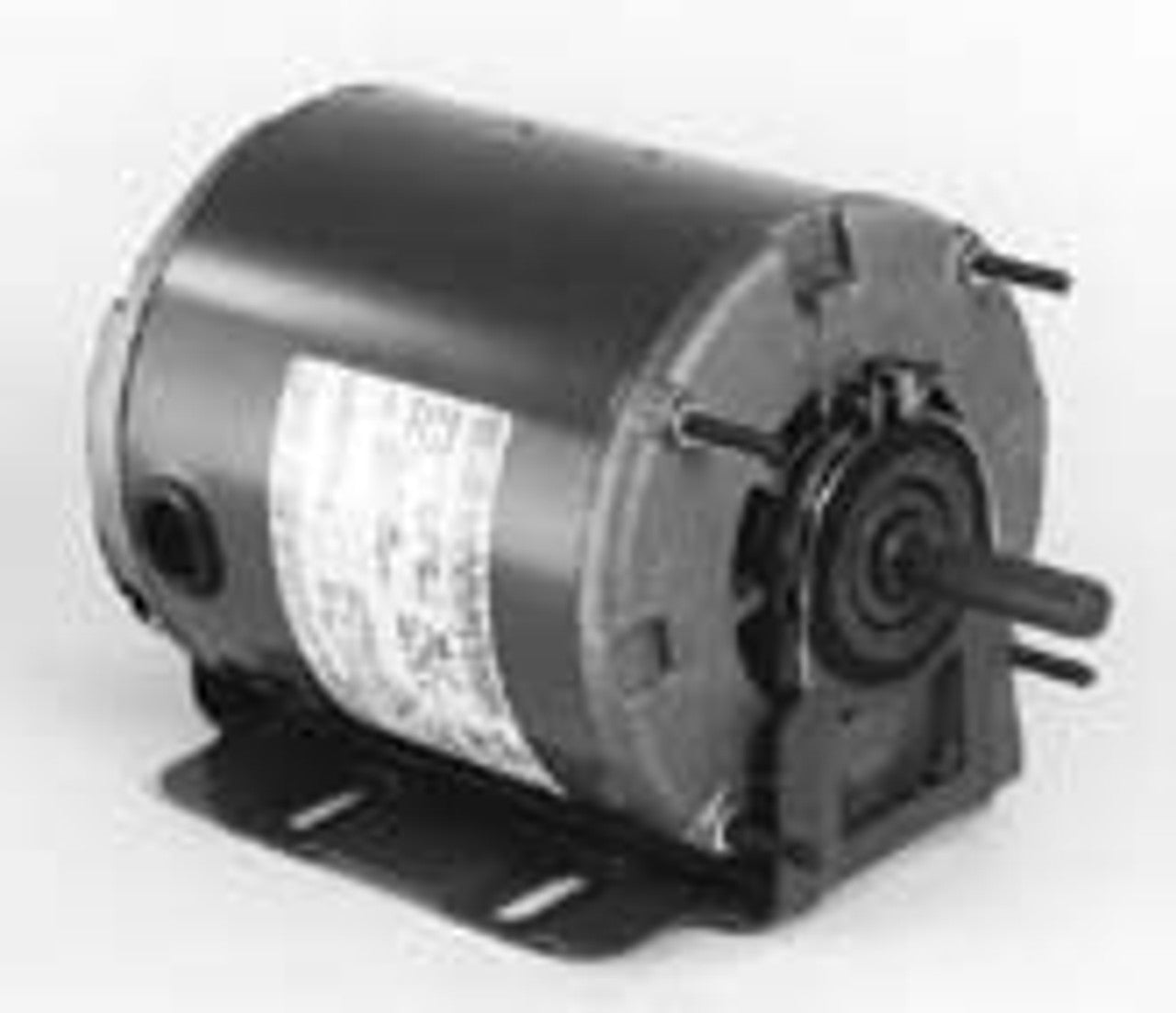 Marathon Motors MH176 Motors Fan and Blower Split Phase Motor 1/2 HP ...