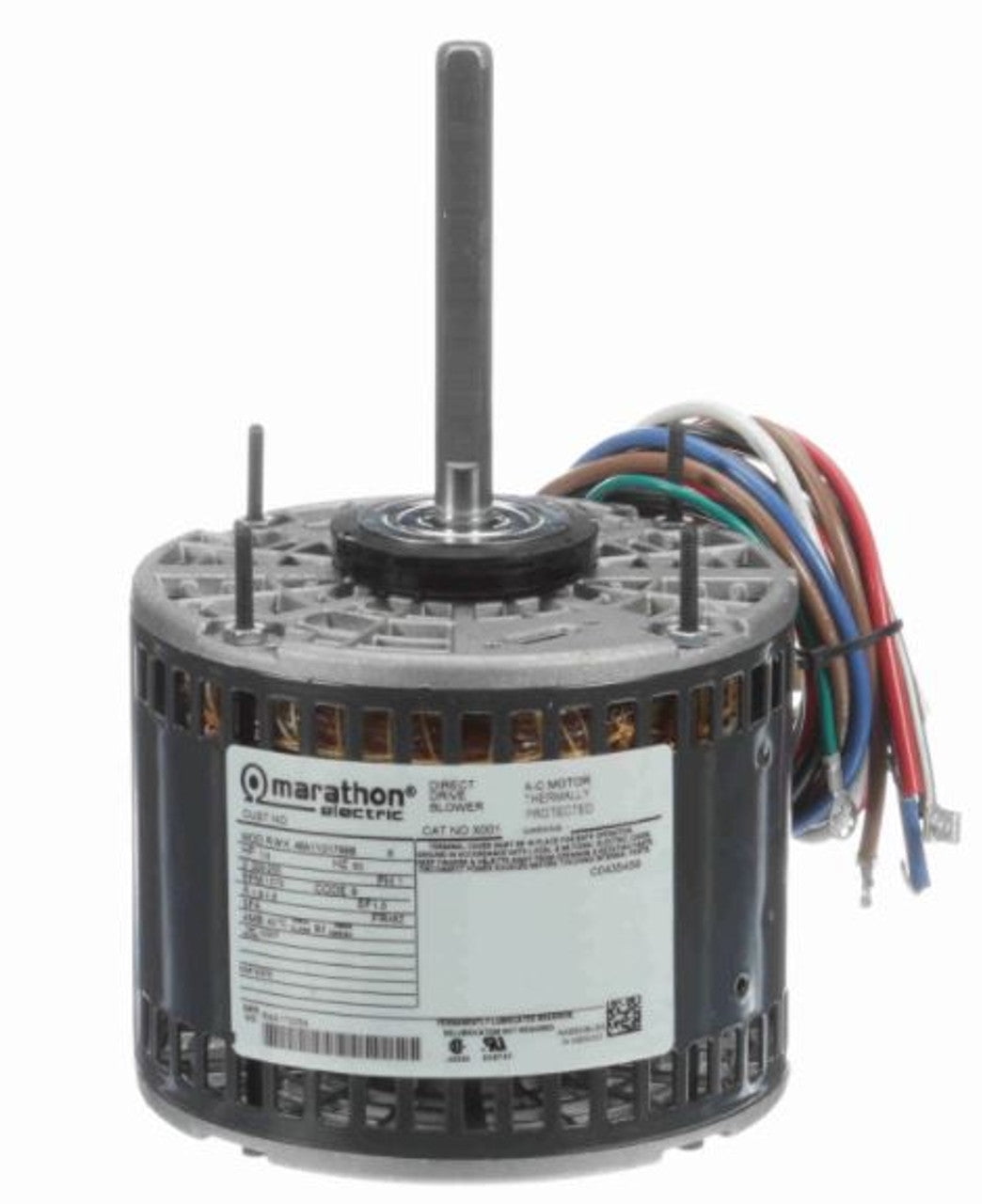 Marathon Motors MX001 Direct Drive Fan and Blower Single Phase PSC 1/4 ...
