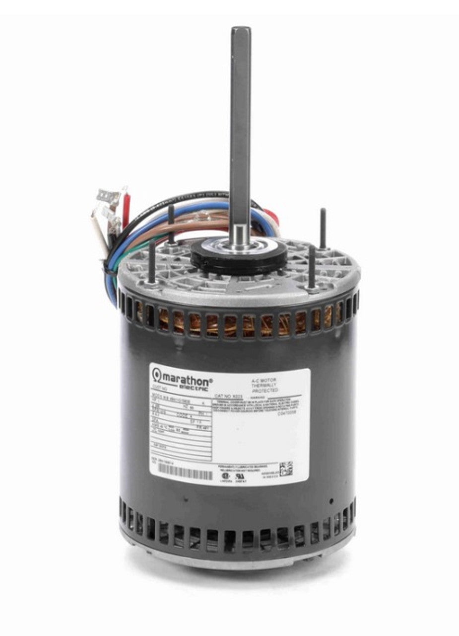 Marathon Motors MX023 X023 1 hp 230V 1075 RPM (3 speed) OPAO 48Y Frame ...