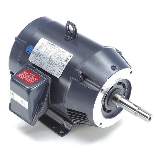 Marathon Motors Motor,5 HP,3,510 rpm,182JM,230/460V 182TTDBD6007 ...