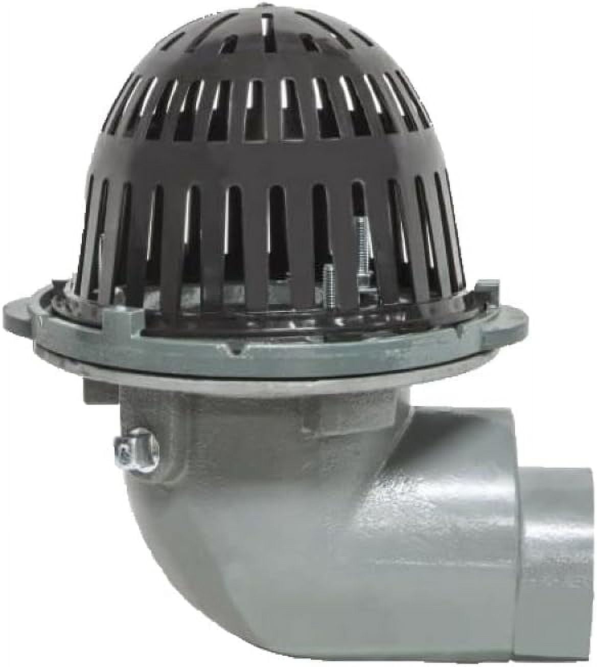 Marathon RD-200-SO Small Body Side Outlet Roof Drain (4 inch) - Walmart.com