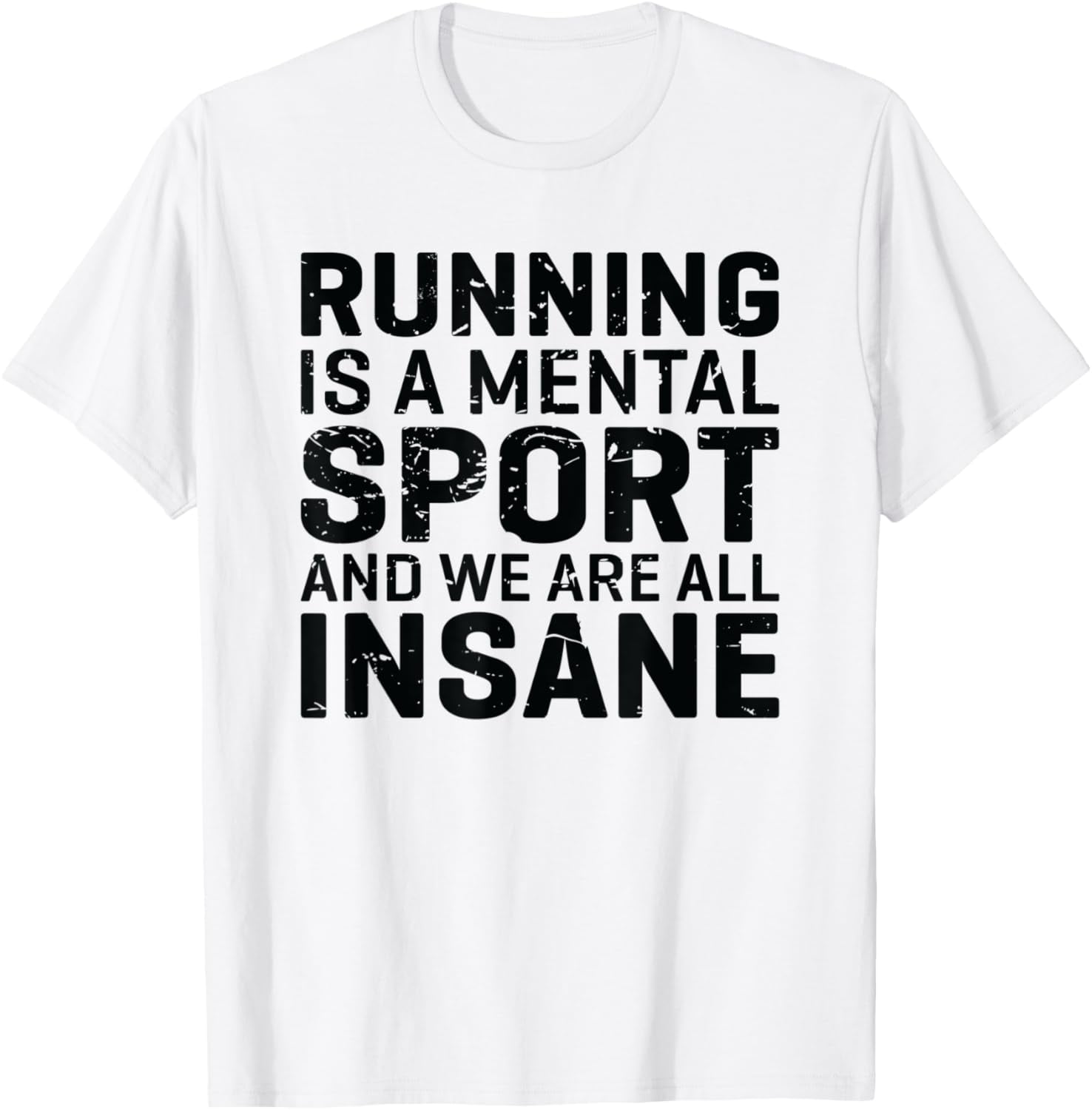 Marathon Runner Motivational Quote Distance Running T-Shirt men and ...