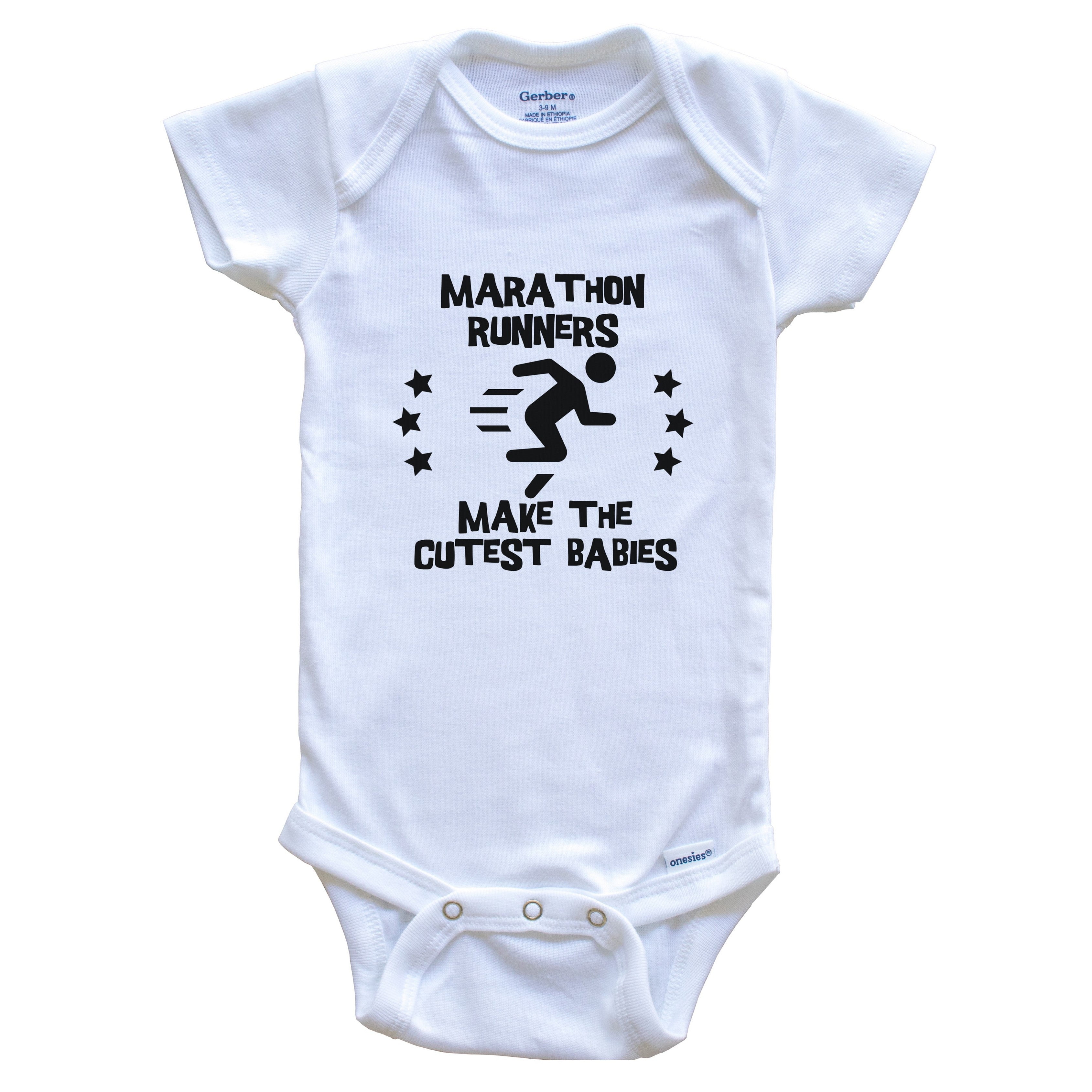 Marathon Runners Make the Cutest Babies Funny Running Baby Bodysuit, 6 ...