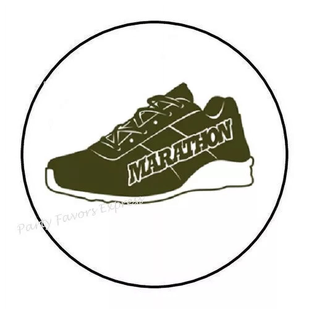 Marathon Running Sticker Party Favors Sticker Envelope Seals Labels ...