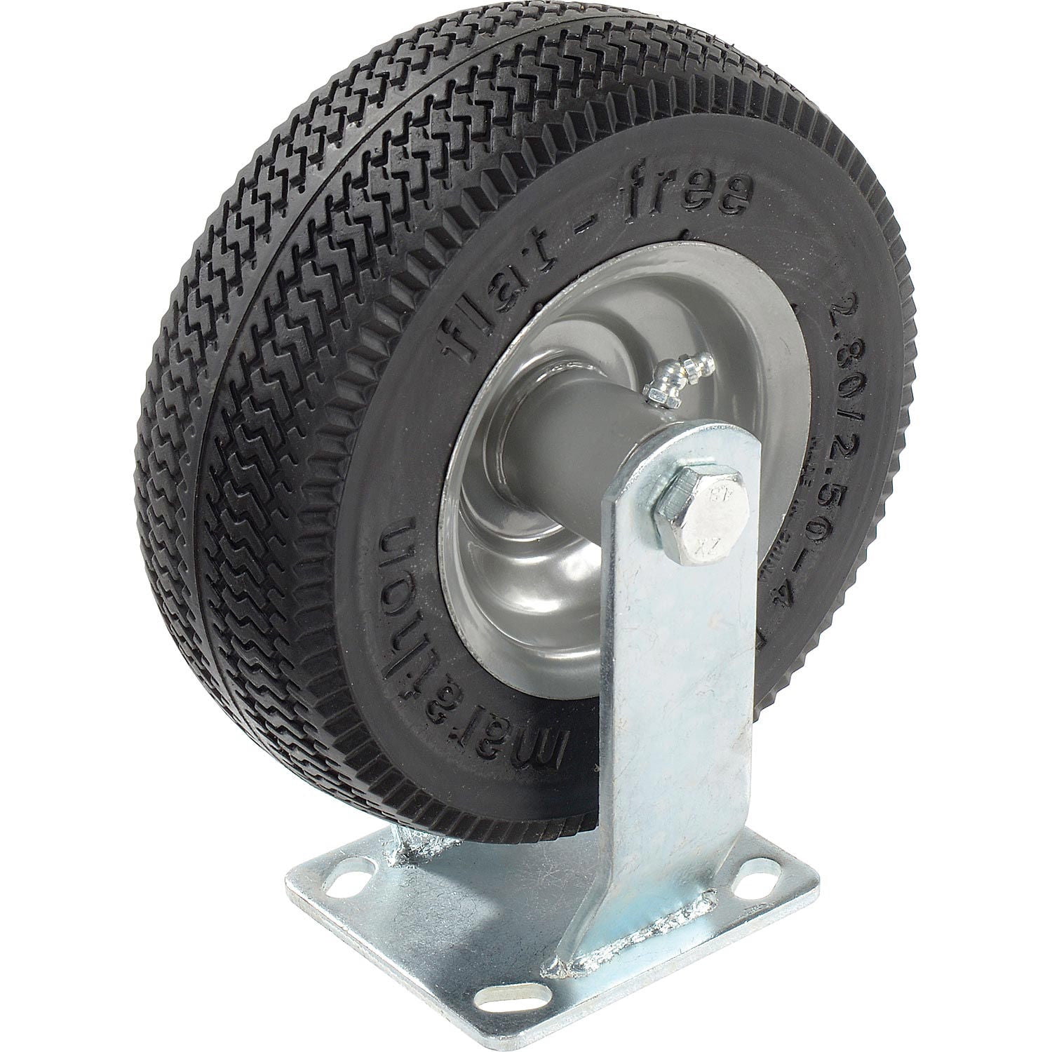 Marathon 00315 8"" Flat-Free Rigid Caster - Walmart.com