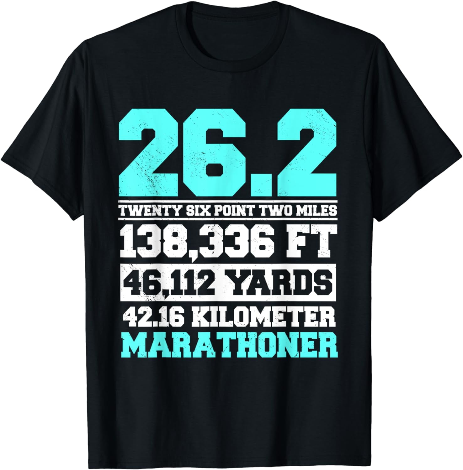 Marathoner Marathon Runner Running Shoes Foot Race T-Shirt - Walmart.com