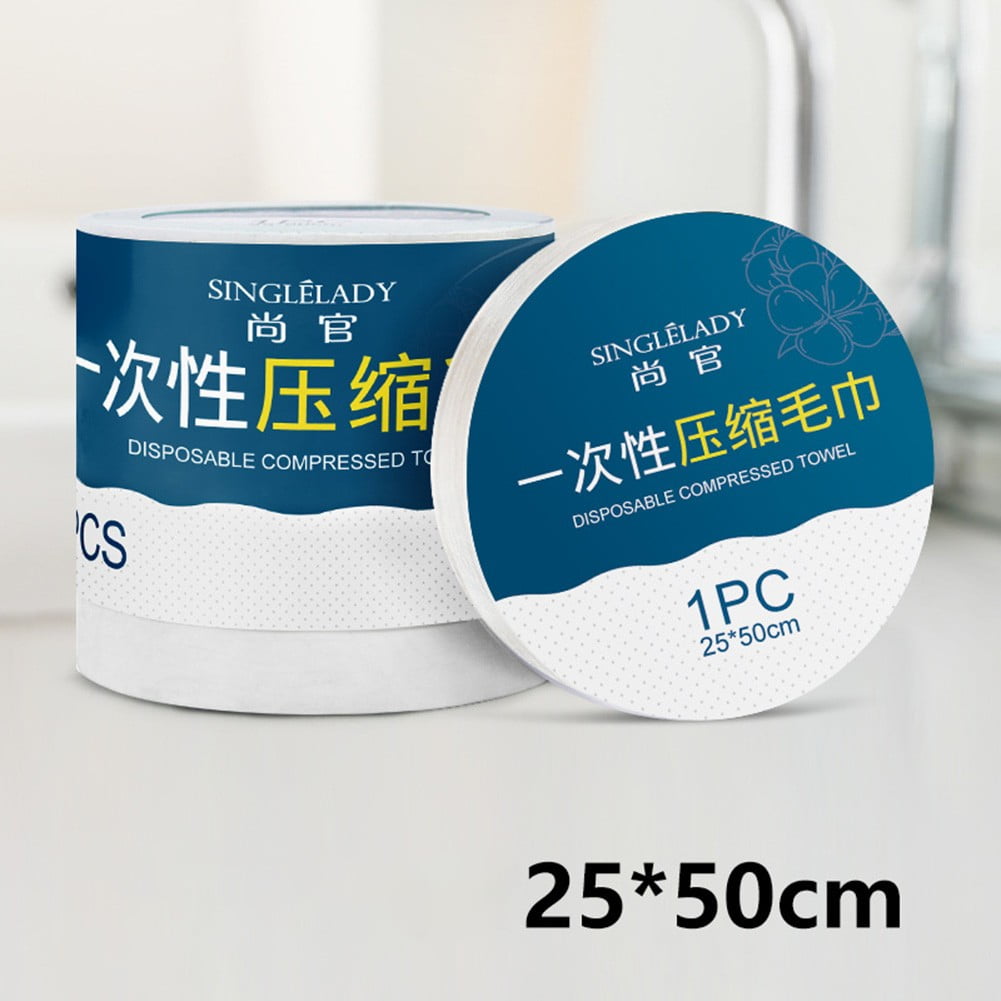 Marbhall 5Pcs Disposable Compressed Towels, Compact Travel Wipe Soft ...