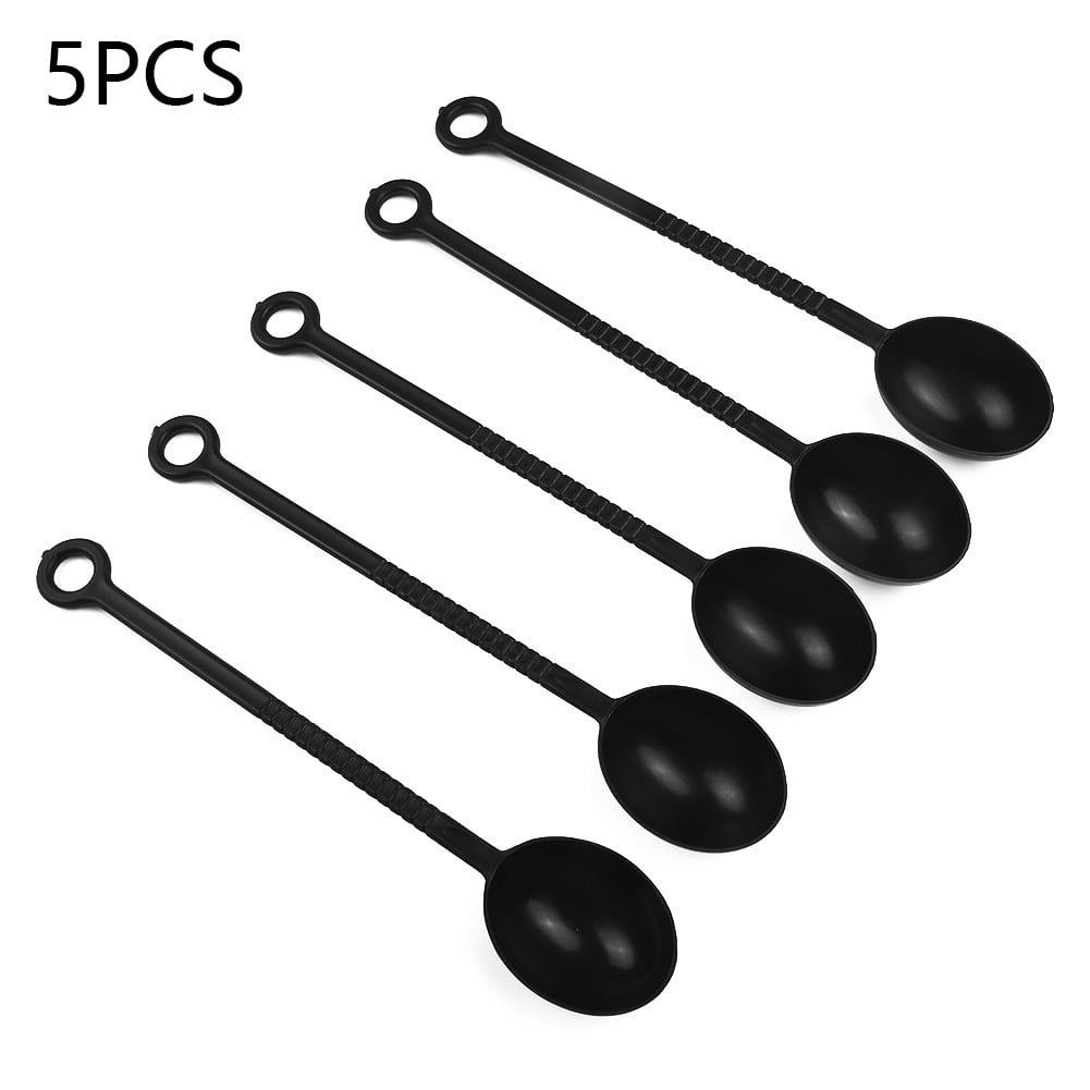 Marbhall 5Pcs Measure Spoon Long Handle Scoops for Canisters 15g Coffee ...