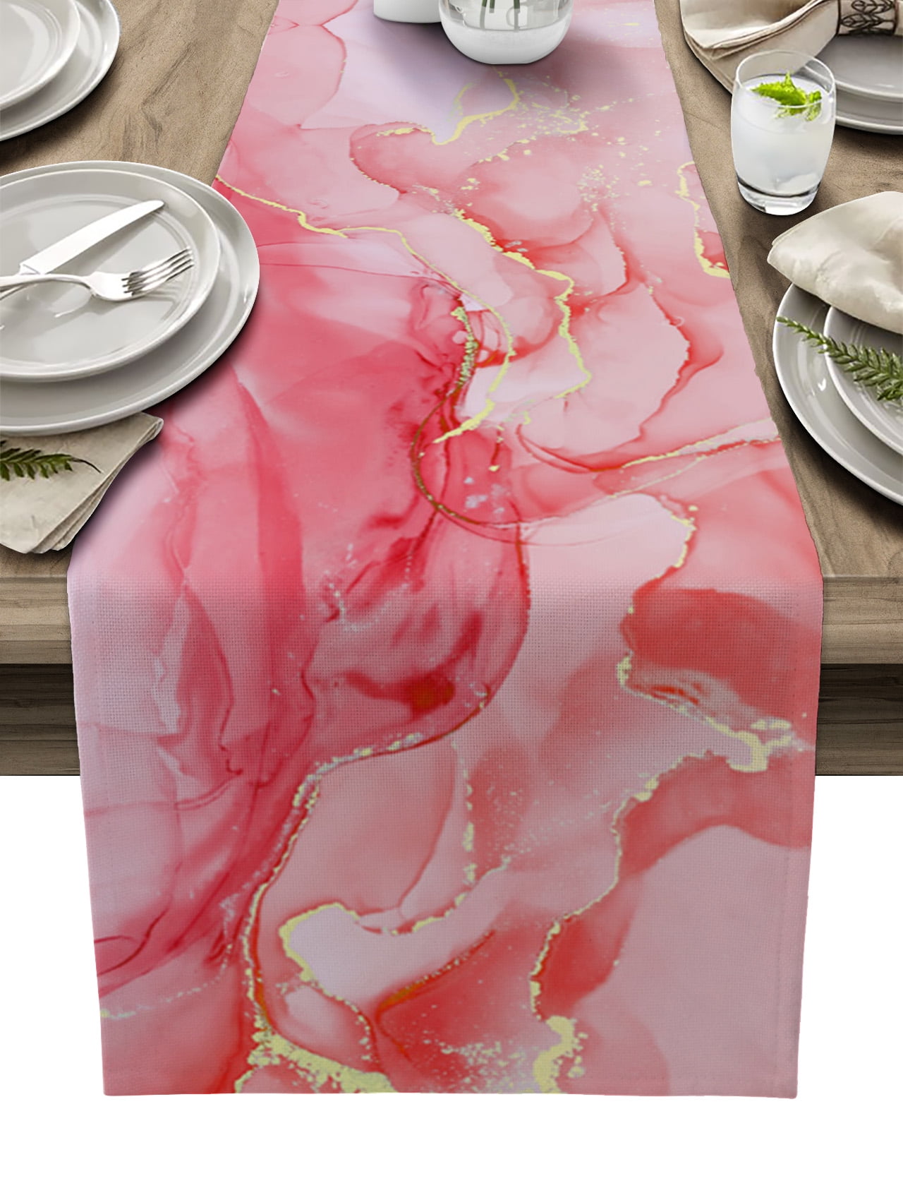 Marble Aqua Table Runner ration Home r Dinner Table ration Table r ...