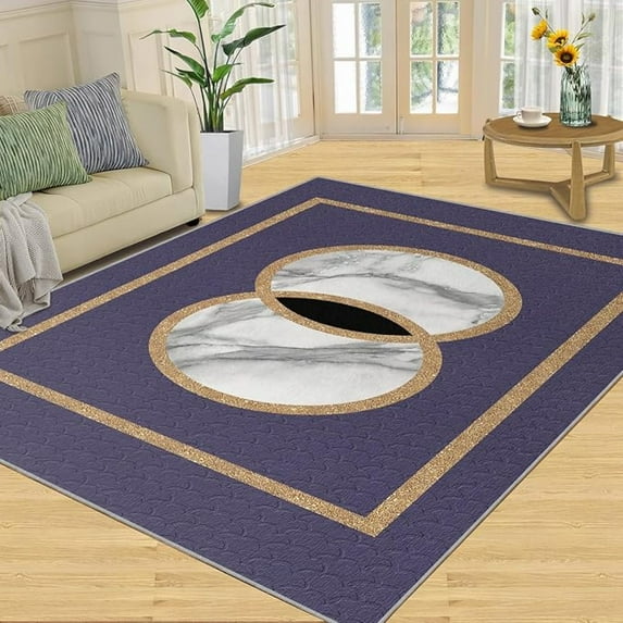Marble Area Carpet Elegant Purple Marble Area Rugs For Living Room ...