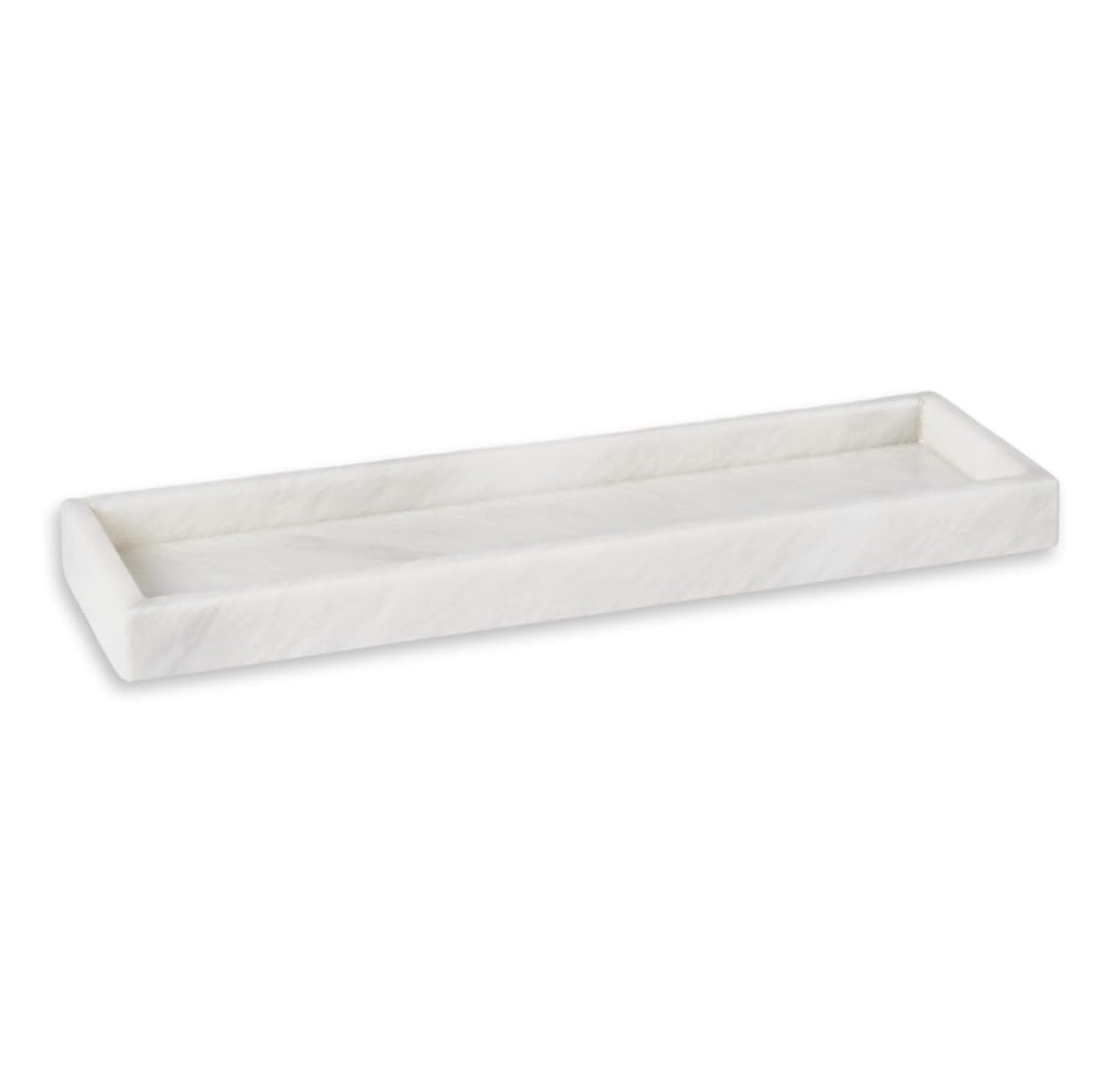 Marble Bathroom Tray 14.25" x 4" x 1.75" (LxWxH) Polished Marble Tray ...