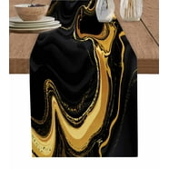 MKHERT Vintage Sunflowers on Postcards Newspaper Table Runner Home ...