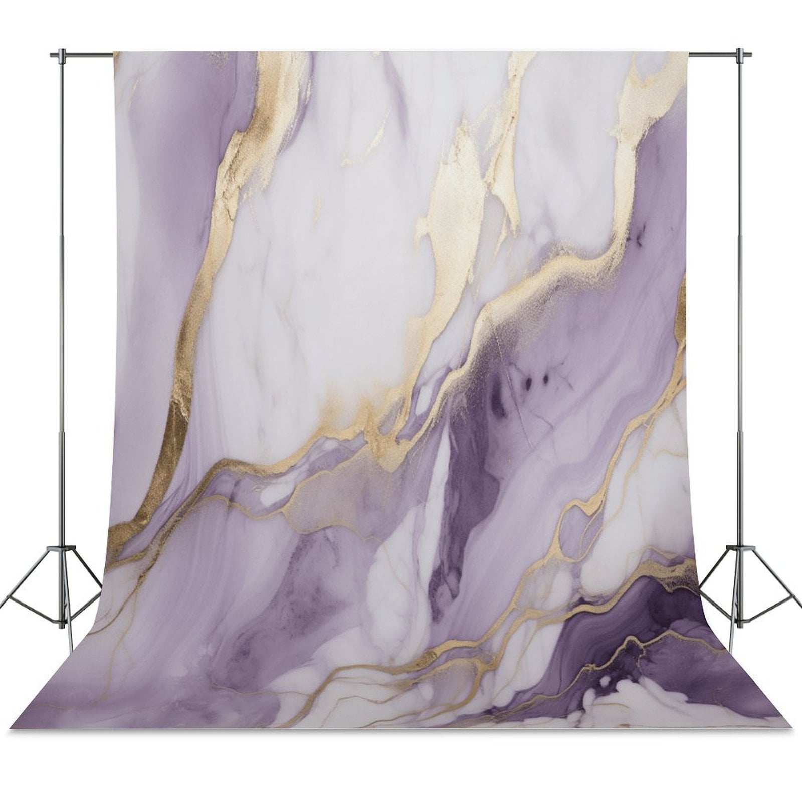 Marble Blue Greene Purple And Gold Stripes Backdrop Background for ...