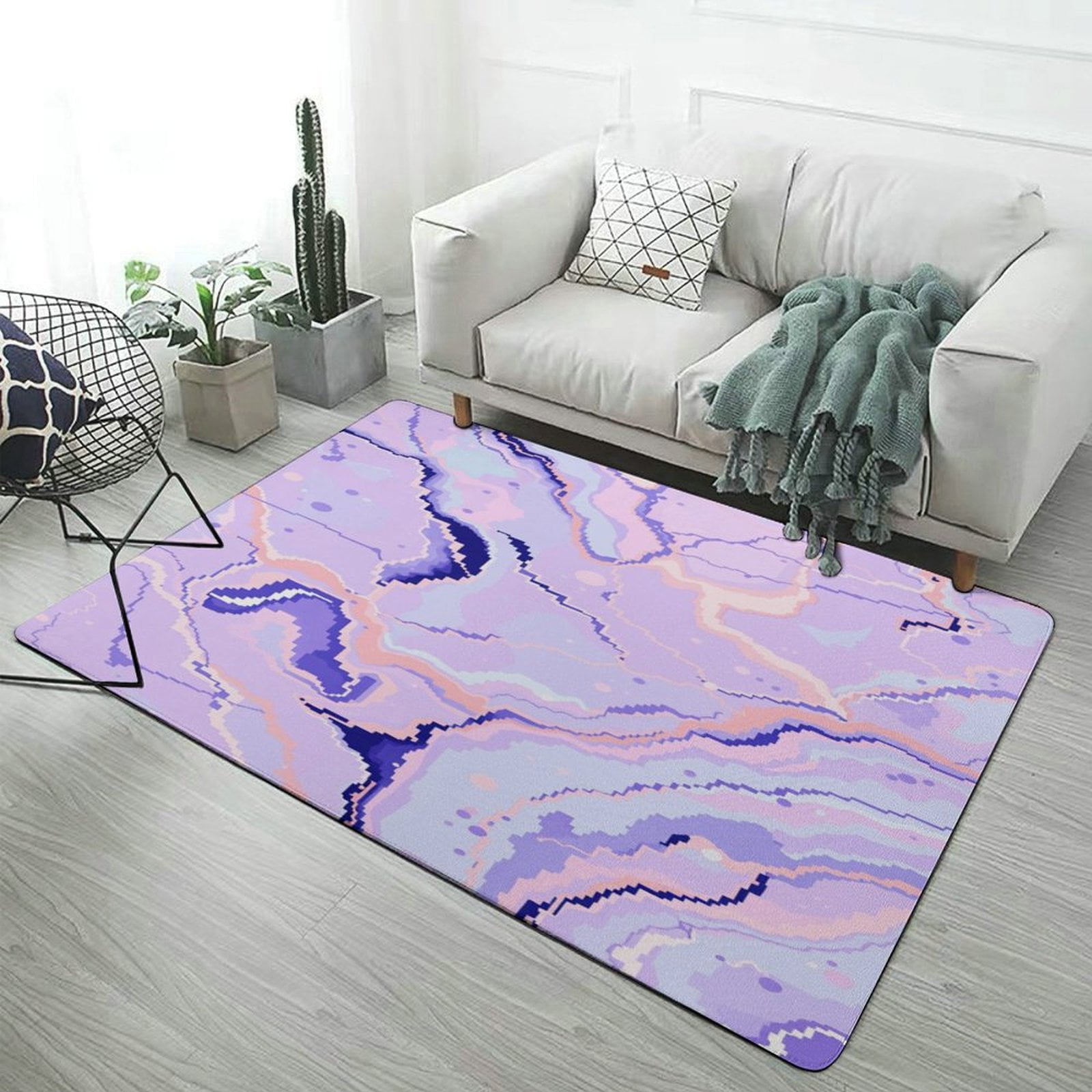 Marble Carpet for Living Room Luxury Home Rations Sofa Coffee Table ...