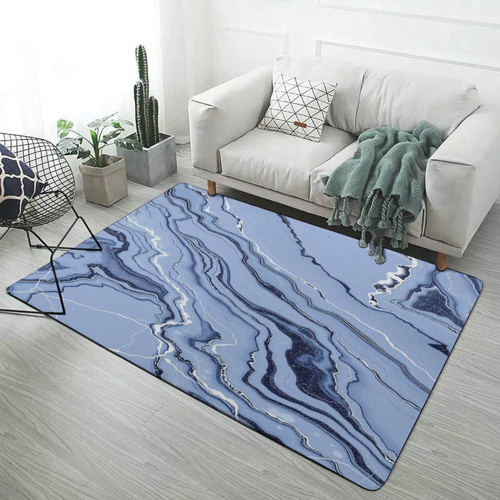 Marble Carpet for Living Room Luxury Home Rations Sofa Coffee Table ...