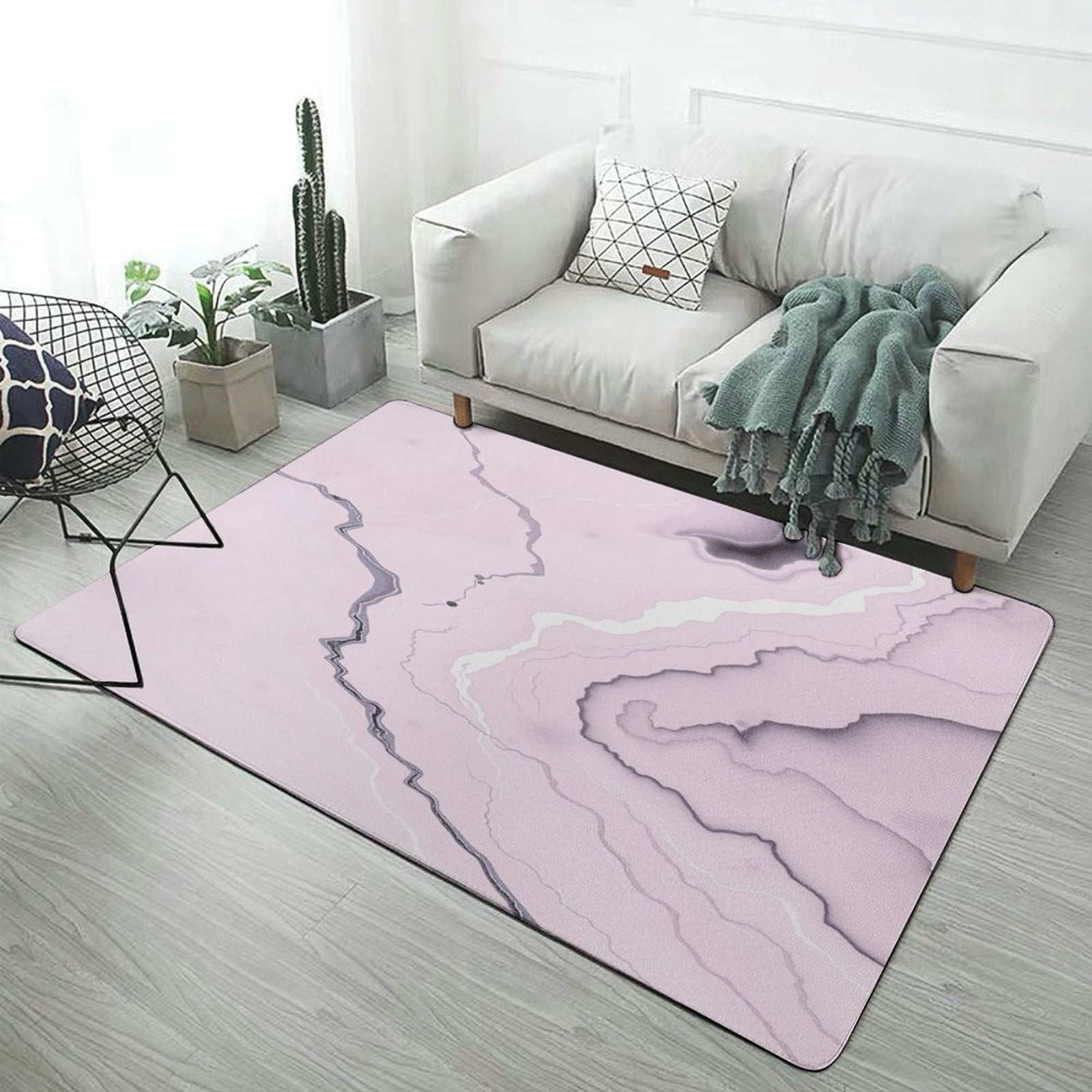 Marble Carpet for Living Room Luxury Home Rations Sofa Coffee Table ...