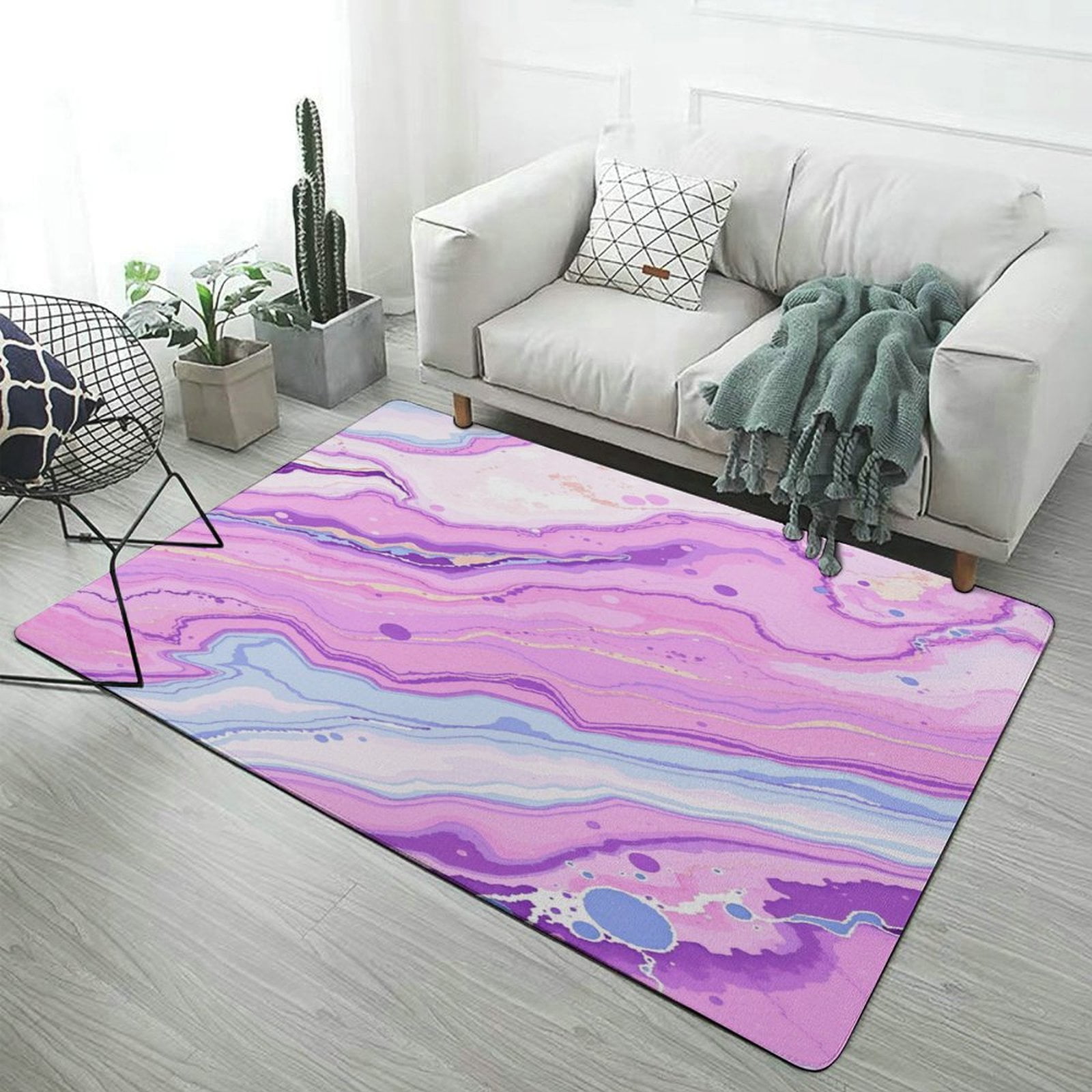 Marble Carpet for Living Room Luxury Home Rations Sofa Coffee Table ...